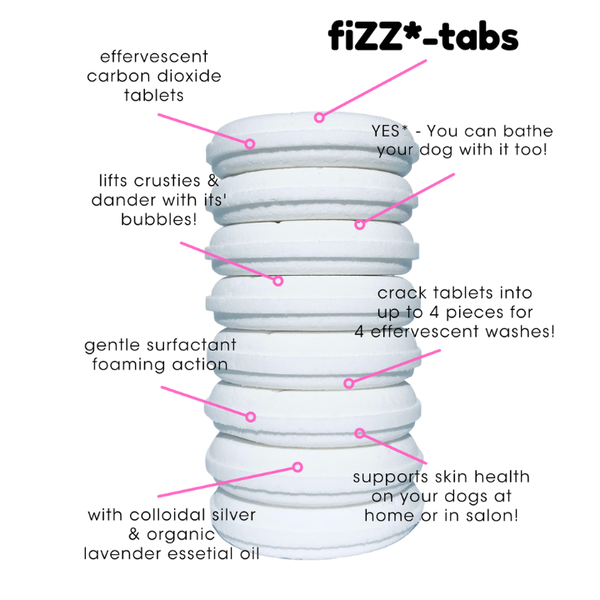 fiZZ*-tab 8-Pak! • Effervescent Dog-Bath Tablets • 32 Baths! - marsh ...